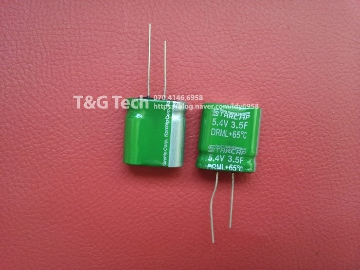티엔지테크/블랙박스 전원 하이콘덴서 SUPer Capacitor 캐패시터 HY-CAP(하이 캡) SUPER CAP(슈퍼캡) 5 ...