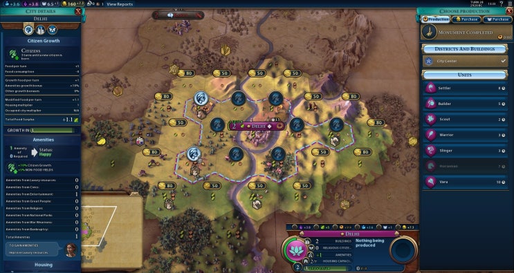 Civilization 6 / 문명 6 UI : 네이버 블로그