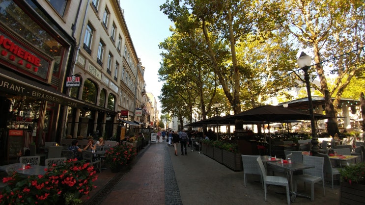 아흐므 광장(Place d'Armes),Parking Gare,중앙역(Luxembourg, Gare Centrale),아돌프 ...