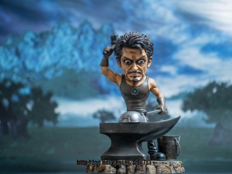 marvel iron-man tony stark by [lb-studios x cola] / lbs x cola 마블 아이언맨 ...