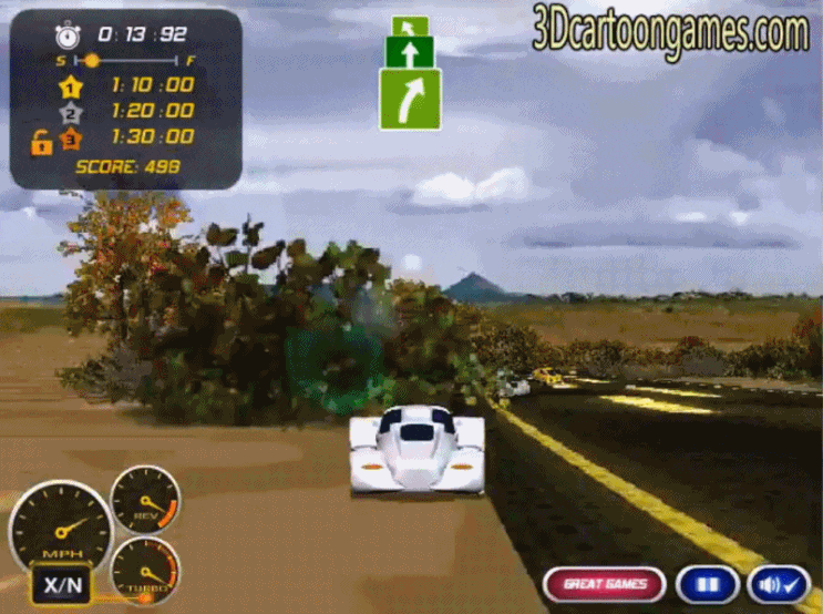 스피드넘치는 플래시 레이싱게임하기 - Heat Rush Future : 네이버 블로그