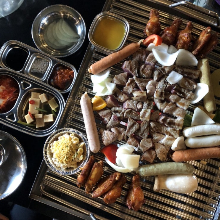 맛집신논현 삼겹살 맛집 신논현 난장캠프 도심에서 즐기는 캠핑요리 네이버 블로그