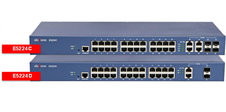 [넥스지원] E5224D 유비쿼스 L2 네트워크 스위치 국산 기가급 스위칭 허브 : 네이버 블로그