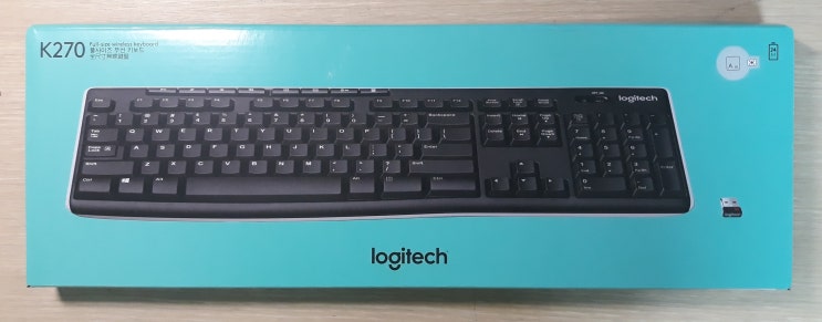 무선키보드 로지텍(logitech) K270 리뷰 : 네이버 블로그