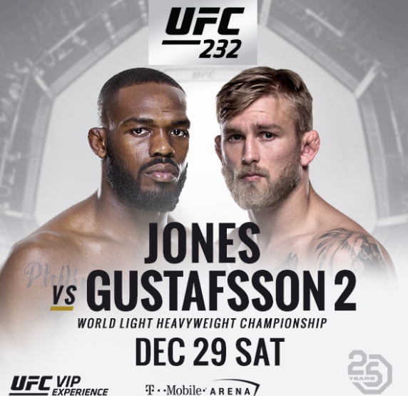 [UFC 232] 존존스 VS 구스타프손 2차전 : 네이버 블로그