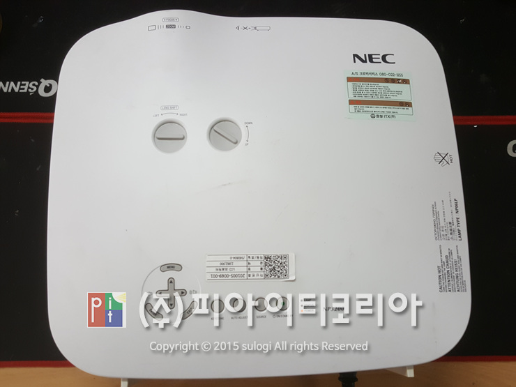 NP3200 NEC 빔 프로젝터 수리 정밀광학클리닝 작업 및 램프교체 NP06LP for NP1150, NP1200 ...