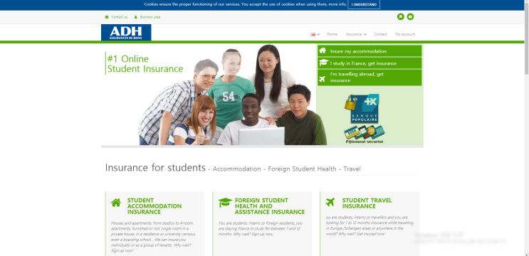 [기숙사] ADH에서 주택보험 가입하기 : 네이버 블로그