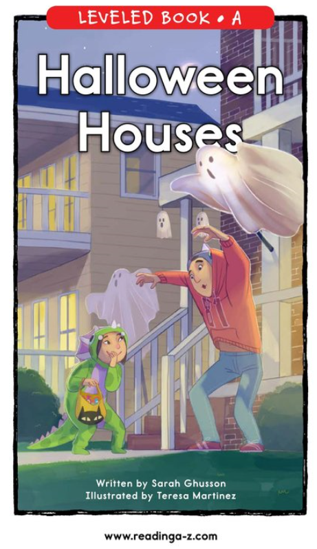 [Phonics - Level A] Halloween Houses : 네이버 블로그