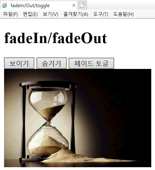 [jQuery] fadeIn() / fadeOut() / fadeToggle() : 네이버 블로그
