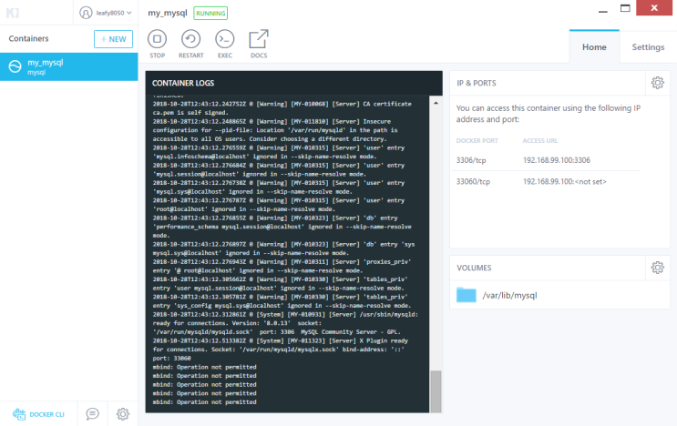 Docker의 MySQL 컨테이너 Workbench로 연결하기 : 네이버 블로그
