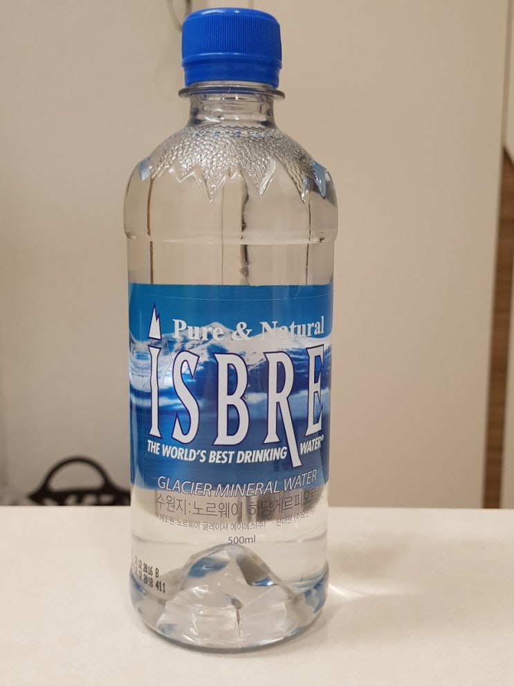 노르웨이 천연 빙하수 이즈브레 미네랄워터 ISBRE Glacier Meneral Water : 네이버 블로그