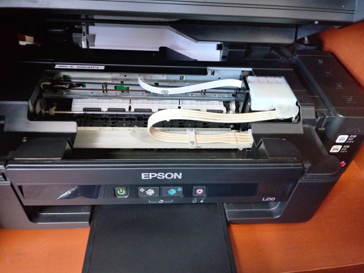 엡손 L210_ 잉크 레벨을 초기화 할 때가 되어 갑니다. 처리 방법 : 네이버 블로그