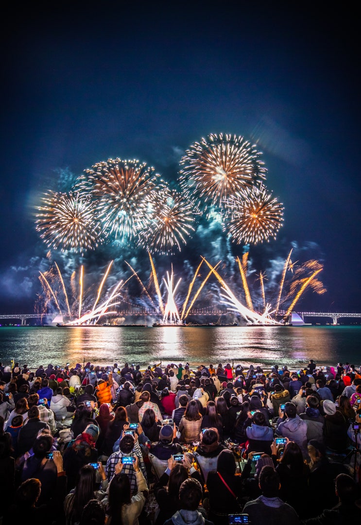 2018 14th 부산 불꽃 축제 풀영상 _ 일본편 _ 고프로 히어로5 _ 본젠 매직암(2018 14th Busan ...