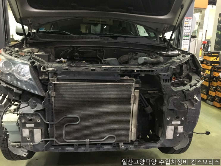 일산고양수입차정비 덕양은평 수입차정비소 고양삼송수입차수리점 쏘렌토r 인터쿨러교체 출력부족 엔진배기가스경고등 Dpf클리닝 고양