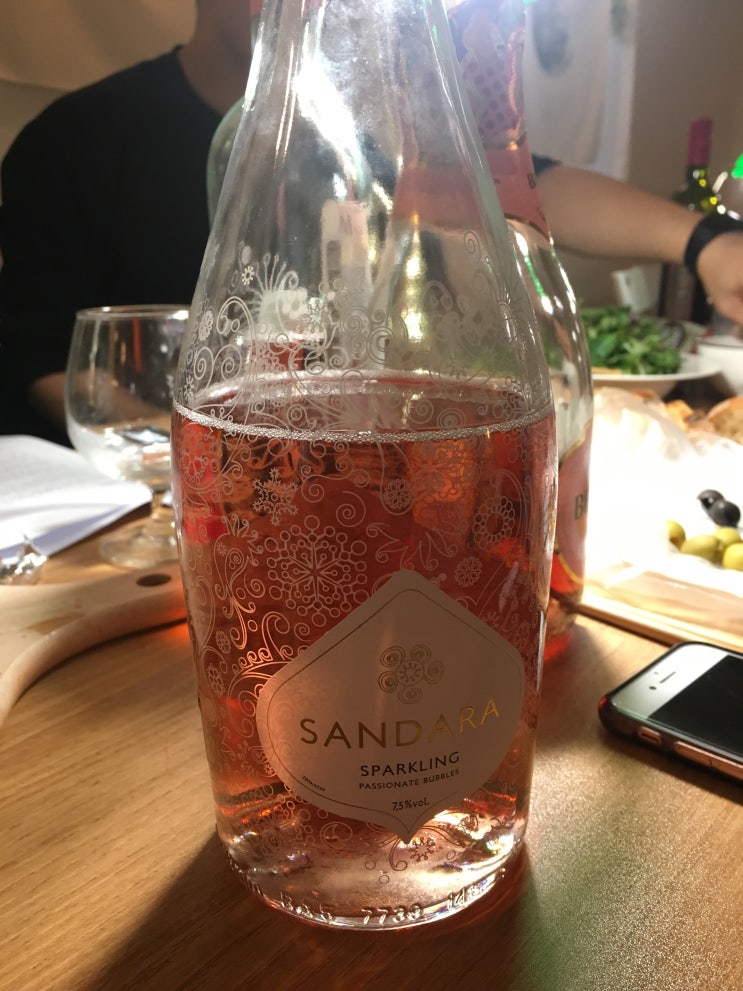 산다라 스파클링 로제 (sandara sparkling rose)_ 로제와인 : 네이버 블로그