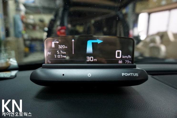 폰터스(PONTUS) HUD H1000 , SM6 장착 : 네이버 블로그