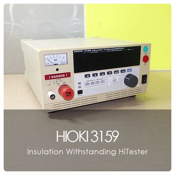 중고계측기 렌탈 판매 히오끼 Hioki 3159 절연내압시험기 Insulation Withstanding HiTester 수리 ...