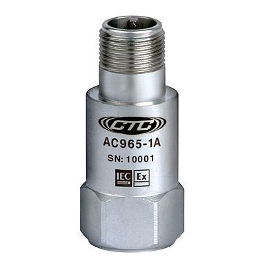 AC965-1A (IEC Certified (IECEx), Intrinsically Safe Accelerometer, Top ...
