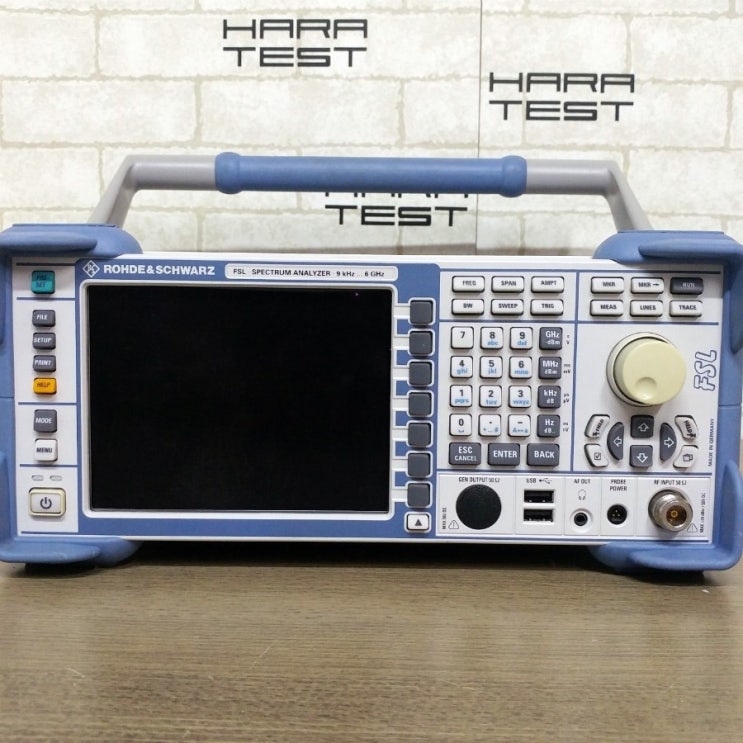 Rohde&Schwarz FSL6 9kHz-6GHz Spectrum Analyzer -하라테스트 : 네이버 블로그