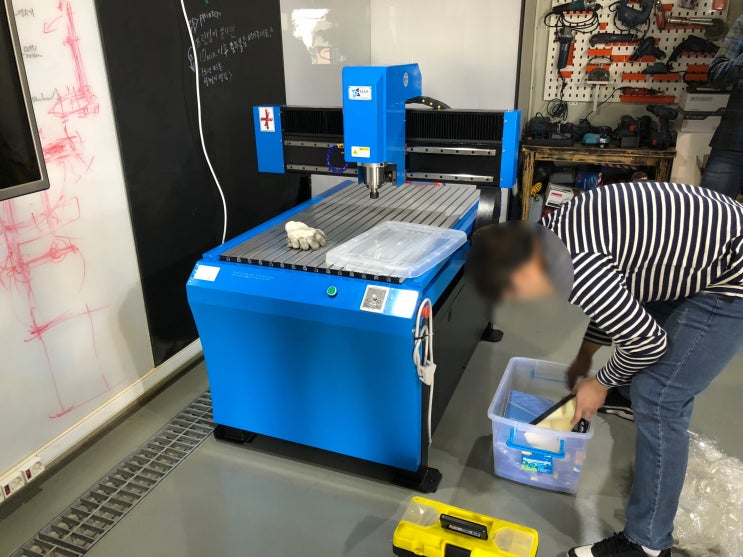 서울 장충동 SK텔레콤 CNC조각기 납품후기 : 광고용 DAVID-6090 : 네이버 블로그