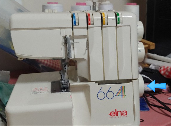 elna 644 엘나 644 오버록 미싱 고장 -.- : 네이버 블로그