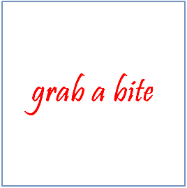 grab a bite 의미, 예문 : 네이버 블로그