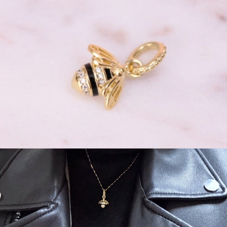 팬던트 목걸이와 판도라 팔찌 참으로도 쓰는 판도라 꿀벌 펜던트(367075EN16) : 네이버 블로그