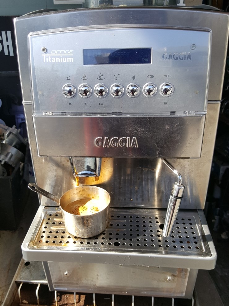 GAGGIA Titanium office 가찌아 티타늄 오피스 커피머신수리 : 네이버 블로그