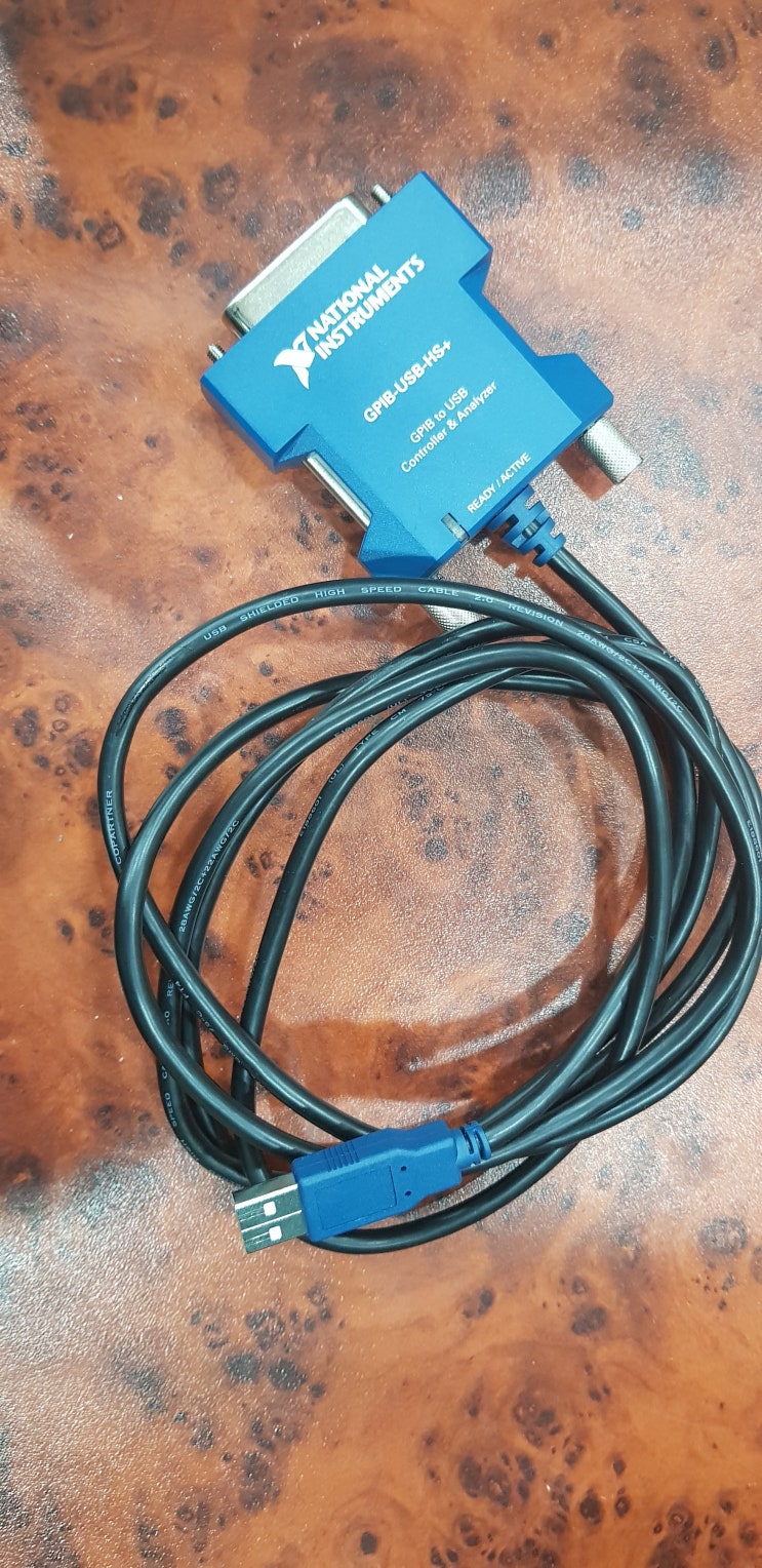 GPIB-USB-HS+ 내셔널인스트루먼트 National Instruments GPIB to USB Cable 중고계측기 판매 ...