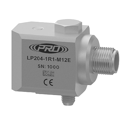 LP204-M12E - Loop Power Sensor, Velocity, 4-20 mA Output, Side Exit ...