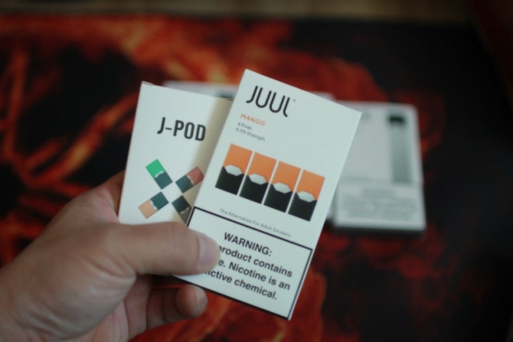 JUUL POD VS J-POD JUULPOD과 리필용 J-POD 비교분석 : 네이버 블로그