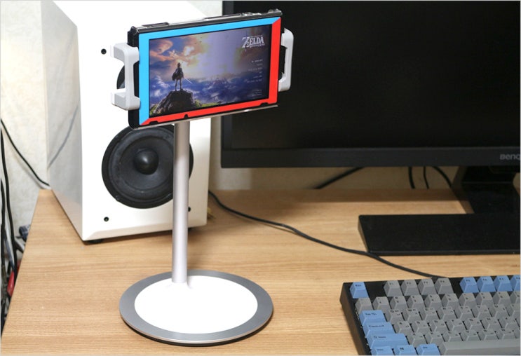 닌텐도스위치 호환 탁상용 핸드폰 거치대 맥스퍼 S-holder P3 리뷰 : 네이버 블로그
