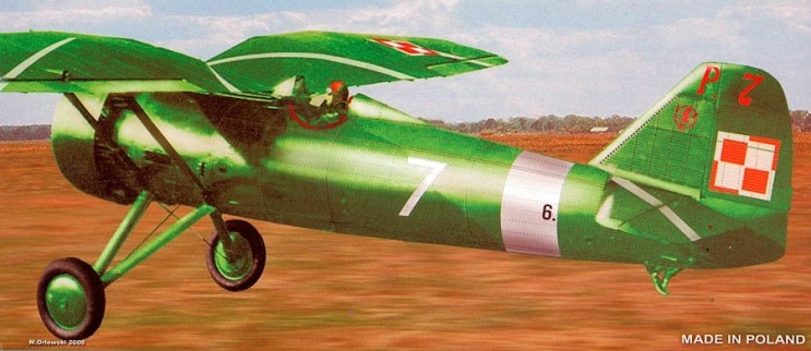 폴란드 최초의 양산형 전투기- PZL P.7 : 네이버 블로그