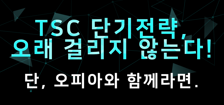 TSC 단기전략, 오래걸리지 않는다! : 네이버 블로그