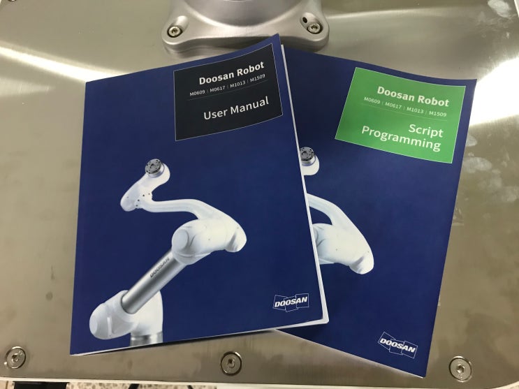 두산로보틱스 협동로봇 M1013 - 입출력, 힘 측정 사용기 : 네이버 블로그