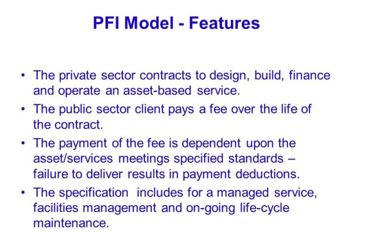 PFI Model의 가격결정방식 - Availability Paymenet와 Volume Payment : 네이버 블로그