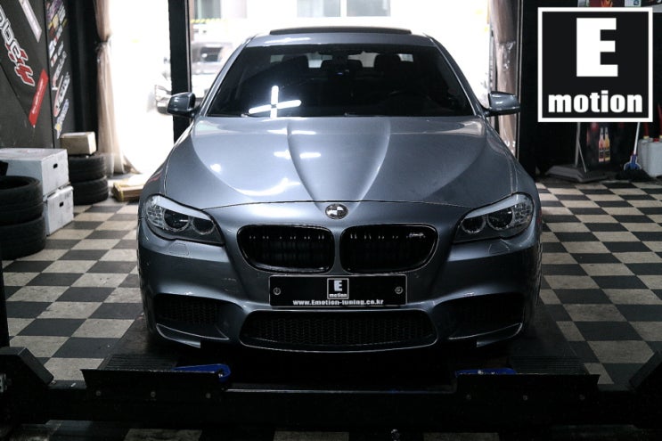 [이모션] BMW F10 530i M스포츠 6P 380mm 타공 브레이크 튜닝. 부천 브레이크 튜닝 전문점 : 네이버 블로그
