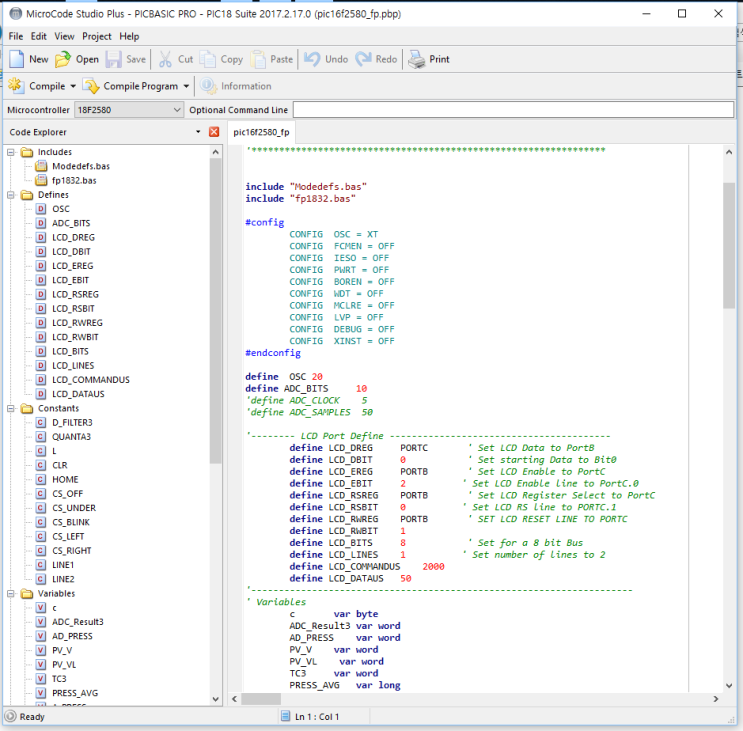 PICBASIC pro 컴파일 정상인데 program 후 MCU가 동작 안할 때 해결 방법. : 네이버 블로그