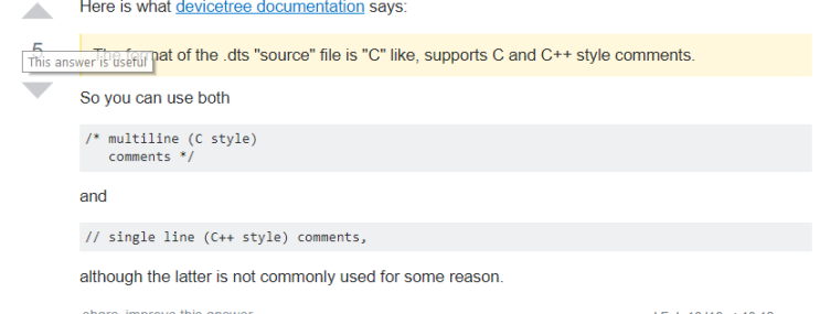 device tree source(dts) 파일에 주석 처리 : 네이버 블로그