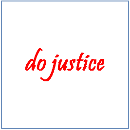 do justice ( to someone or something ) 의미, 예문 : 네이버 블로그