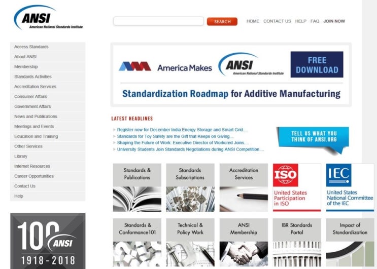 34. ANSI (American National Standards Institute) – 미국 국가표준학회 : 네이버 블로그