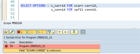 [SAP ABAP] Selection Screen (Select-Options) - 2 : 네이버 블로그
