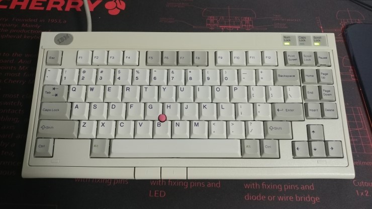 [키보드리뷰] IBM MODEL M4-1 : 네이버 블로그