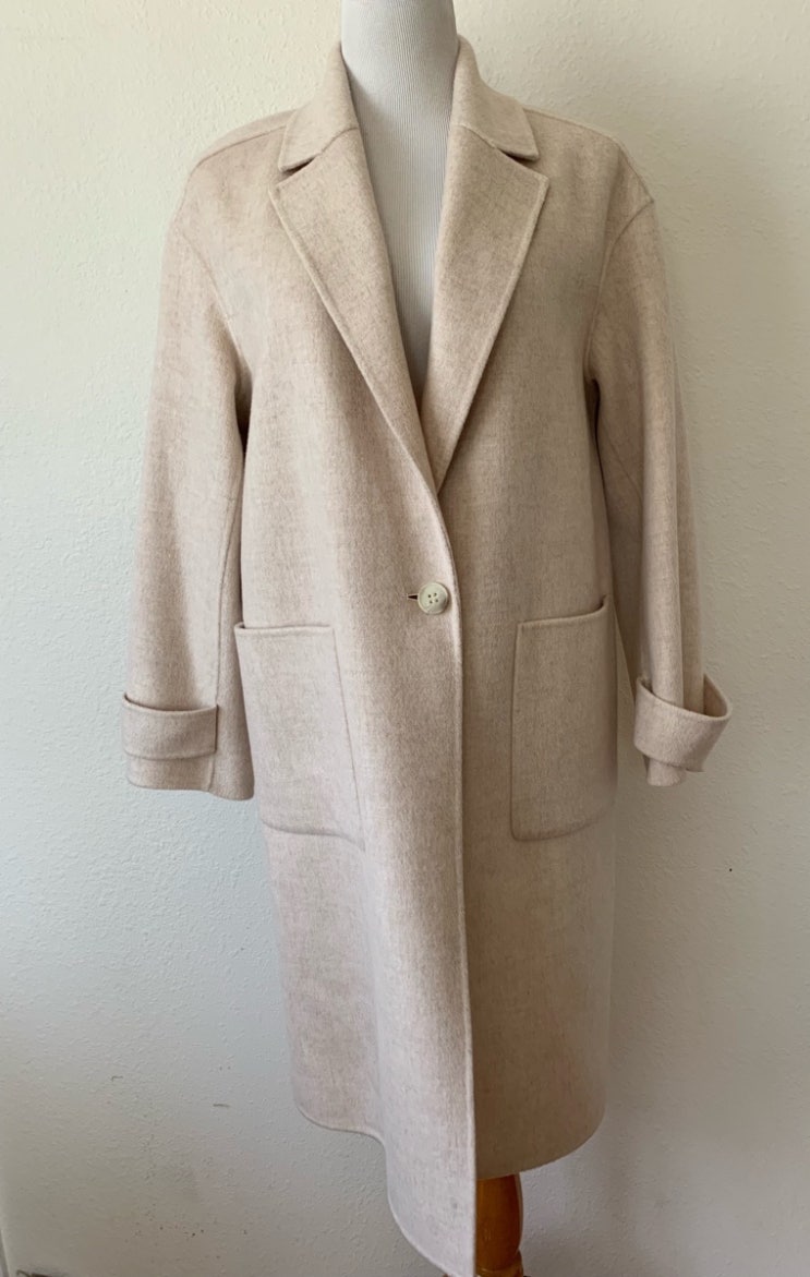 >띠어리 이지 원 버튼 코트/ Theory Easy One Button Coat : 네이버 블로그