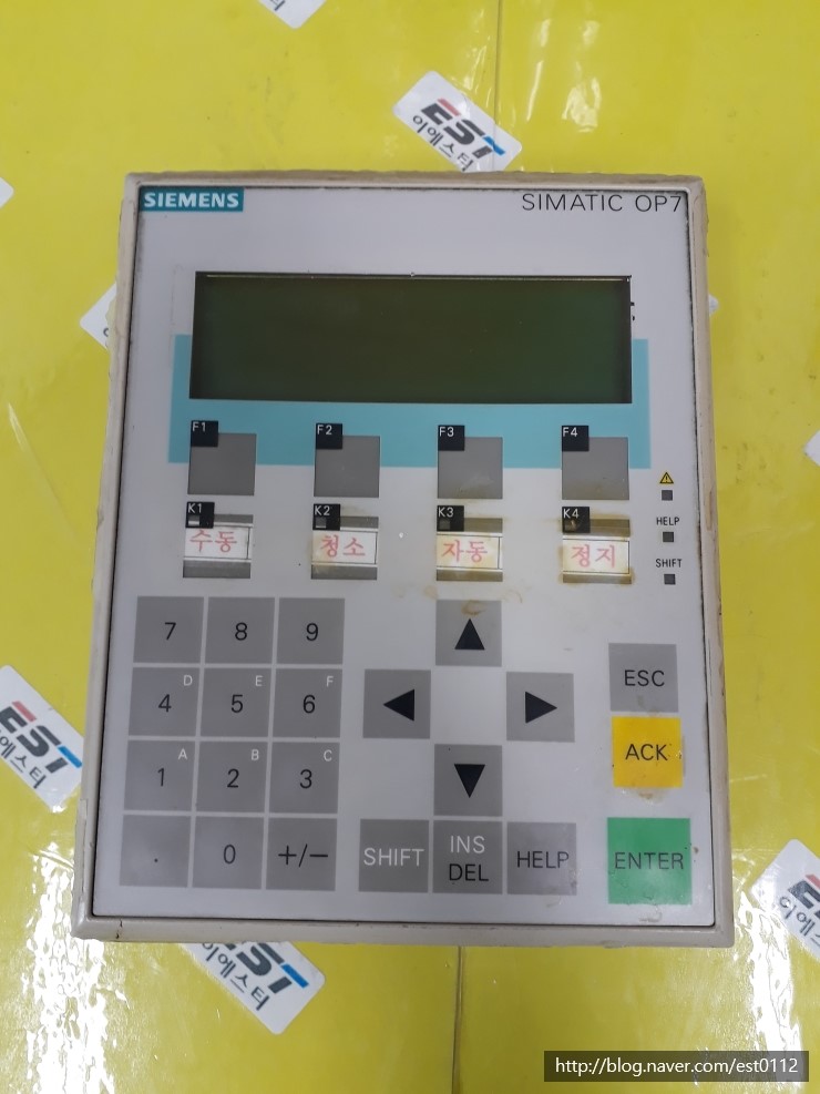 SIEMENS SIMATIC OP7 수리 / Operator Panel OP 7-DP, 6AV3 607-1JC20-0AX1 ...