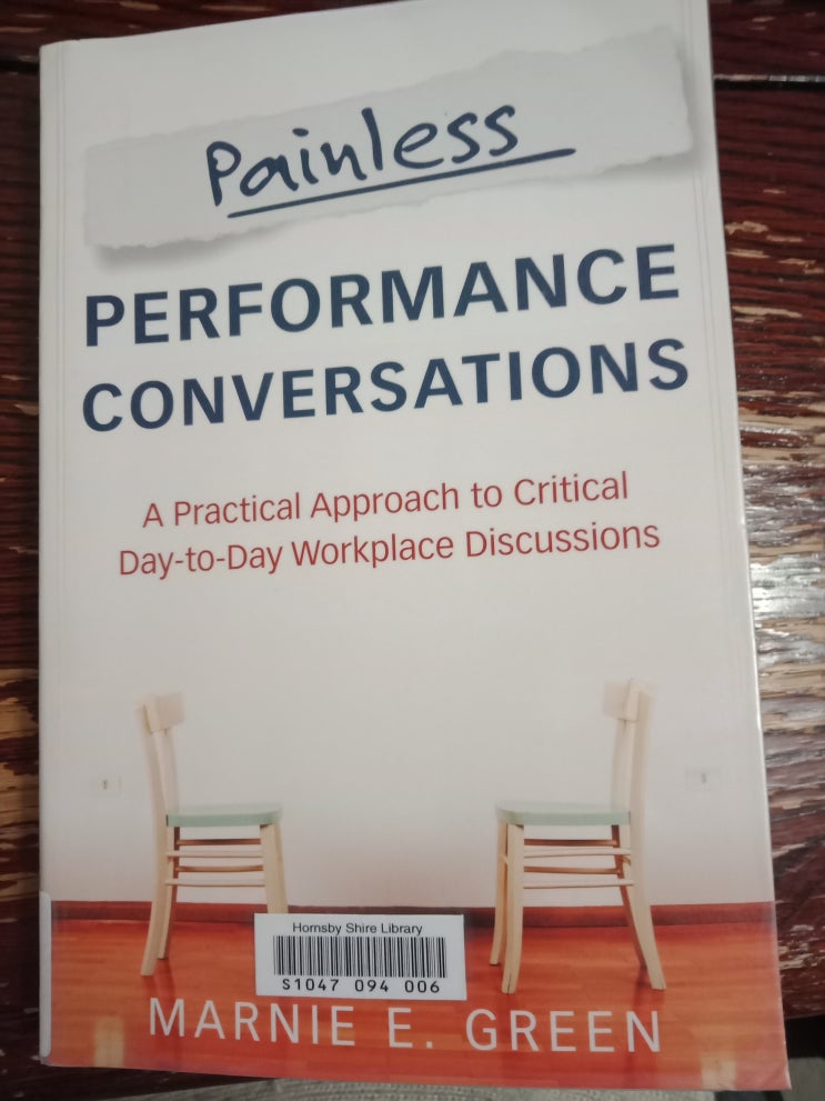 Painless Performance Conversations - 직장생활에 대한 단상 : 네이버 블로그