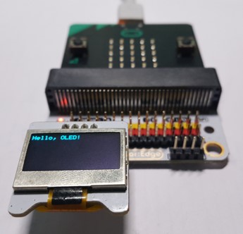 [micro:bit Genius Kit] OLED를 이용하여 온도,토양수분,기울기 센서의 값 표시하기 : 네이버 블로그