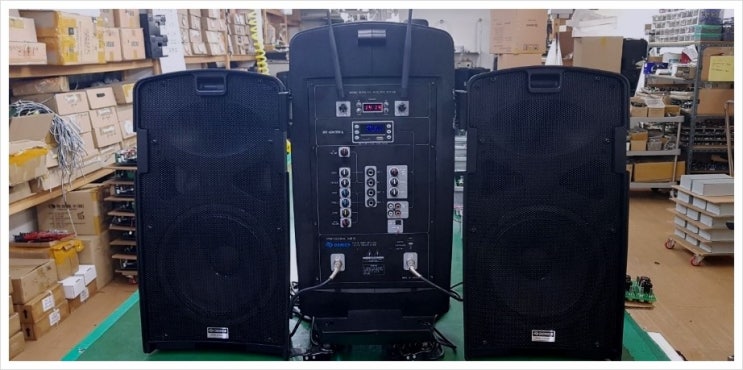 이동식2채널무선마이크충전용DY-400NWA대영DENICS 500W앰프스피커 : 네이버 블로그