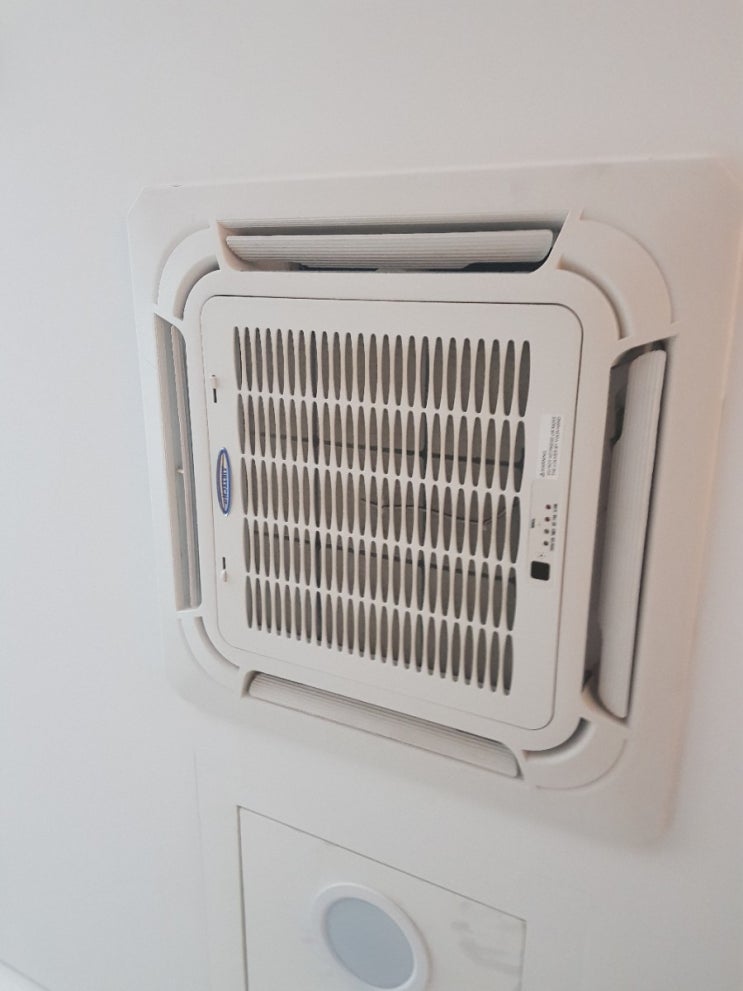 fcu 팬코일유니트 4way 천장형 에어컨청소 / 시스템에어컨청소 : 네이버 블로그