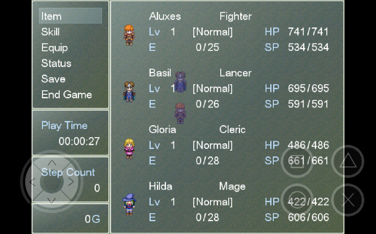 [XP] 메뉴에 배경 표시 (저장용) - RPG Maker XP : 네이버 블로그